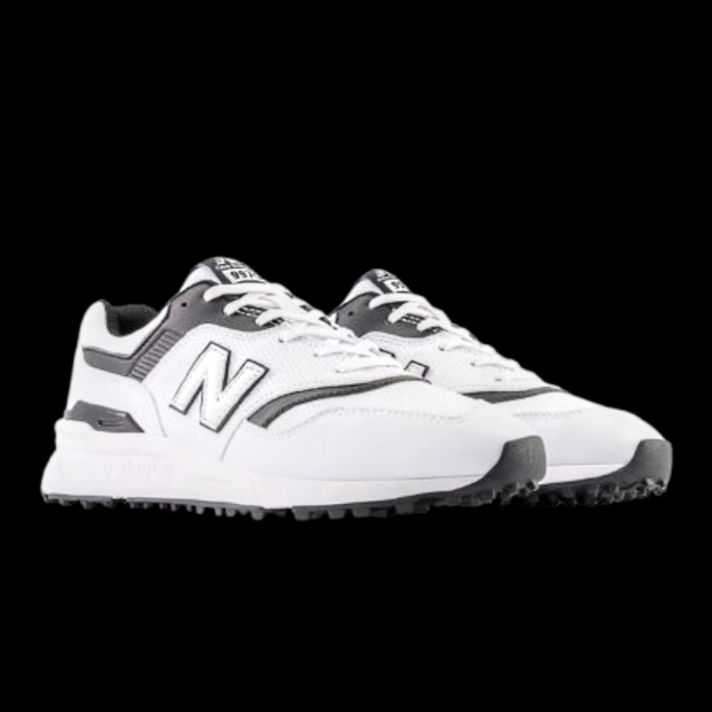 New Balance 997 Sl Golf Mens White Black - Gem